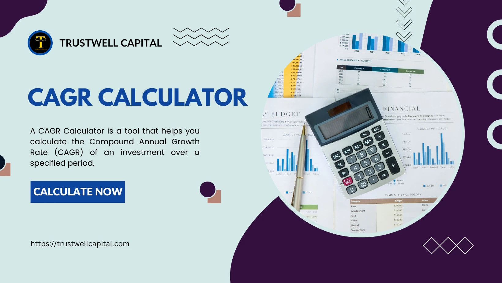 CAGR Calculator - Calculate Compound Annual Growth Rate Online ...